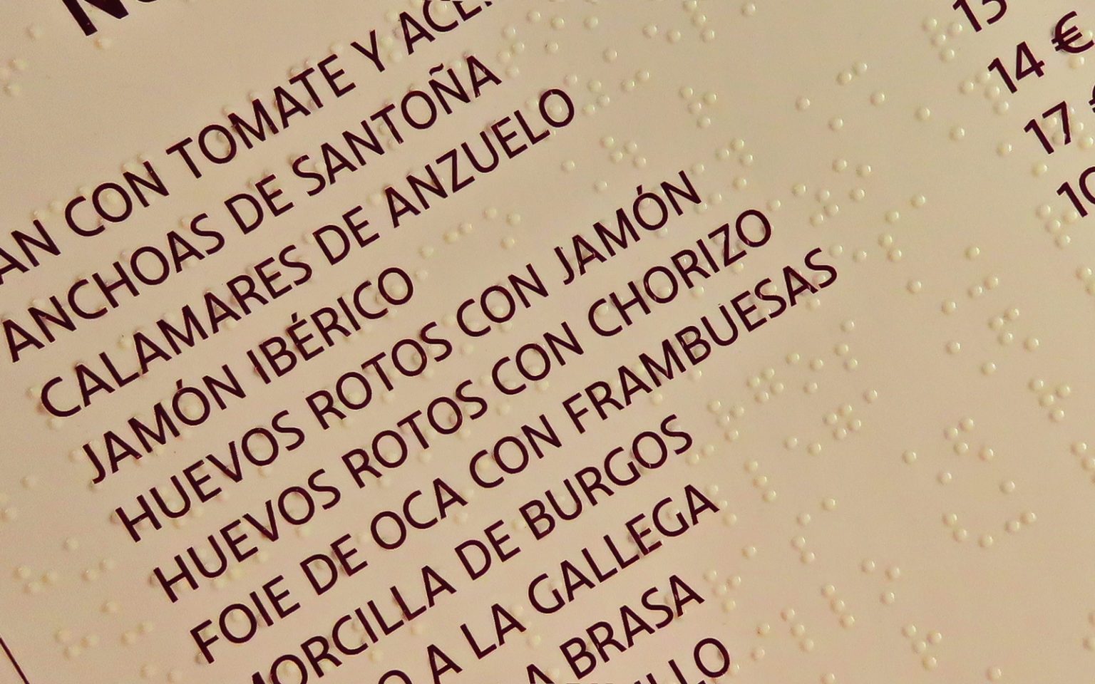 Consejos para el diseño inclusivo con braille - Blog Truyol